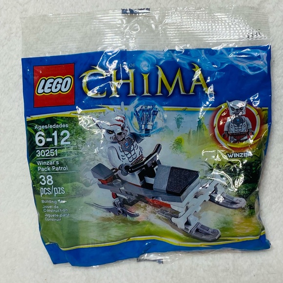 Lego | Toys | New Lego 325 Chima Winzar Pack Patrol Sealed Polybag ...